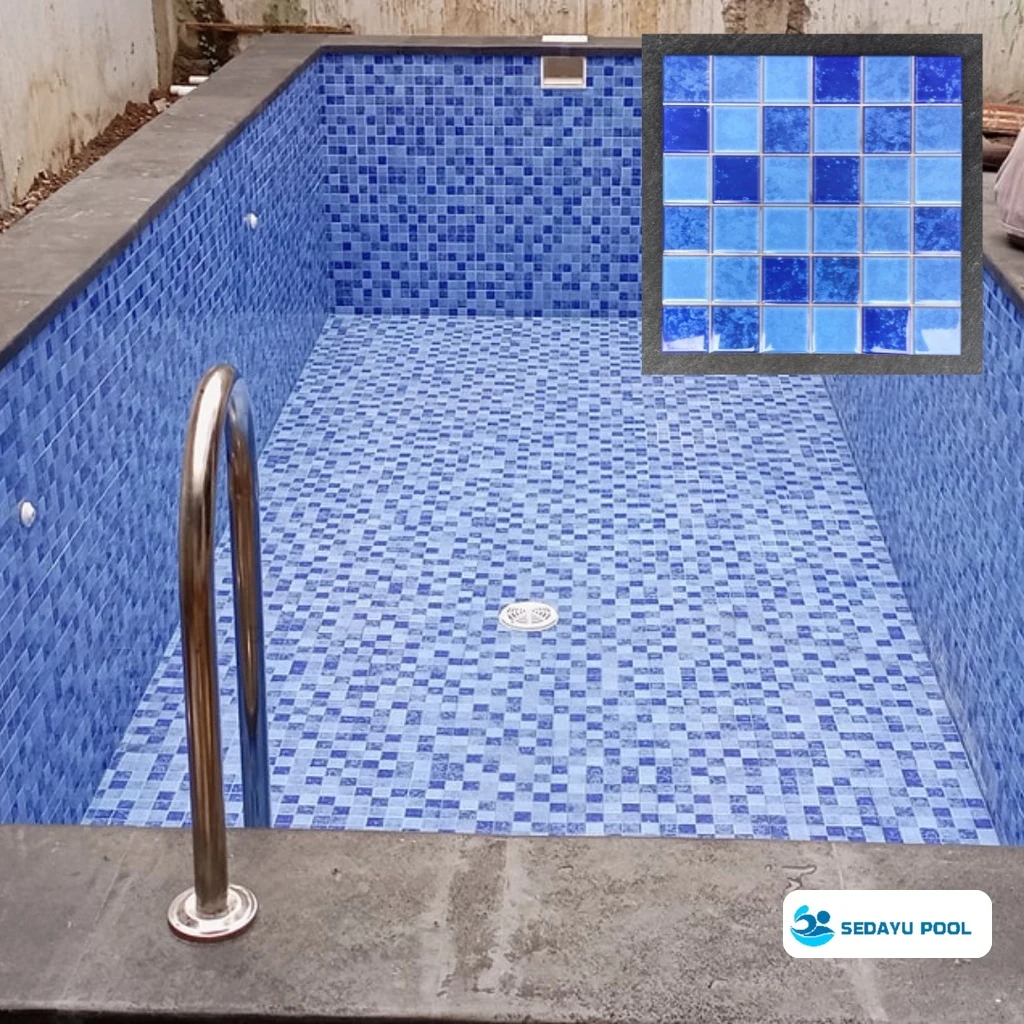 5 Tips Memasang Mozaik Kolam Renang Agar Tidak Bocor - Sedayu Pool